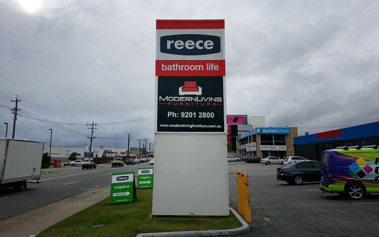 Corporate rebranding signage | Perth Graphics Centre
