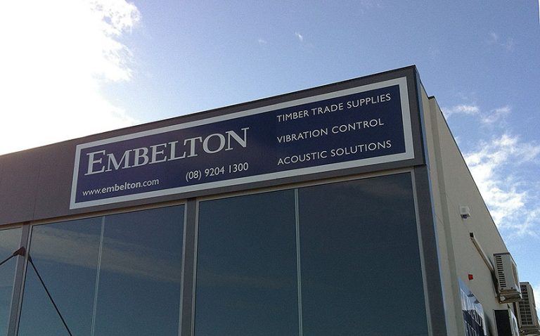 Building signage: Long-lasting metal signs | Perth Graphics Centre