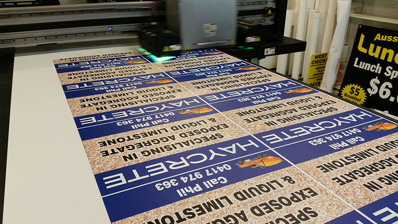 Corflute Signs | Perth Graphics Centre