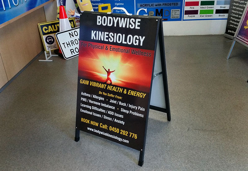 A-Frame Signs: Perth’s best quality | Perth Graphics Centre