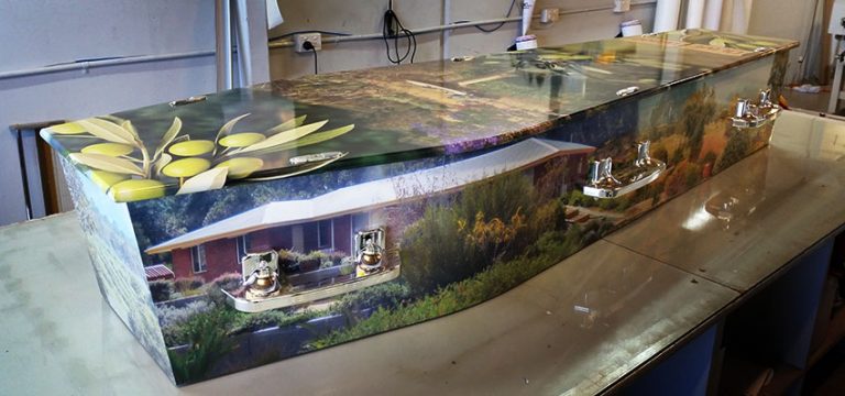 Coffin Wraps | Perth Graphics Centre
